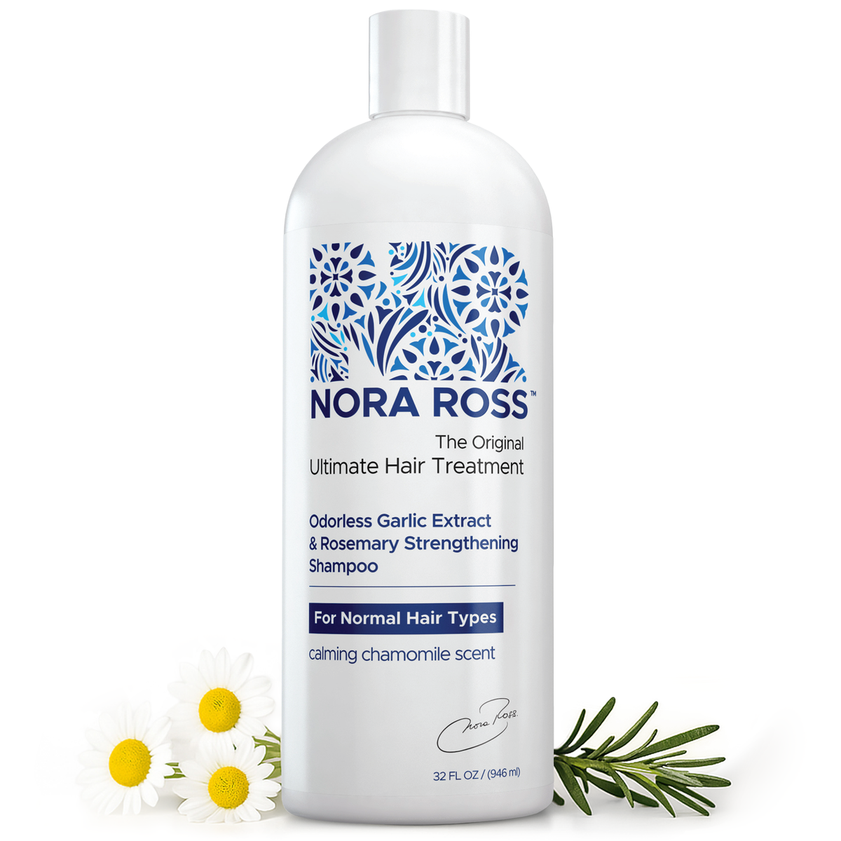 Clinically Backed Odorless Garlic & Rosemary Strengthening Shampoo ...